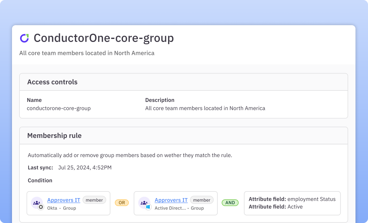 Identity Lifecycle Management Conductorone